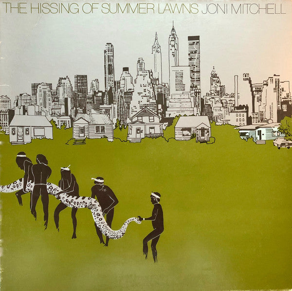 Mitchell, Joni - The Hissing Of Summer Lawns - White Hot Stamper ...